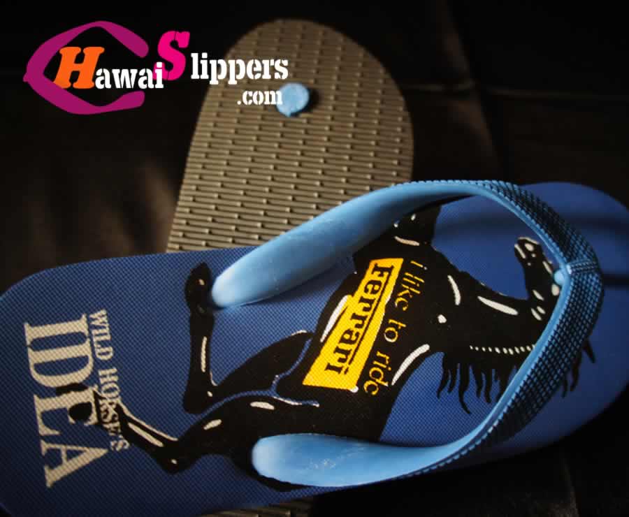Ferrari Printed Rubber Eva Flip-flops For Distributor » HawaiSlippers.Com